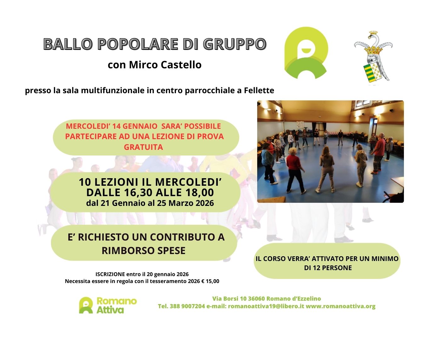AREA MOTORIA – Romano Attiva aps